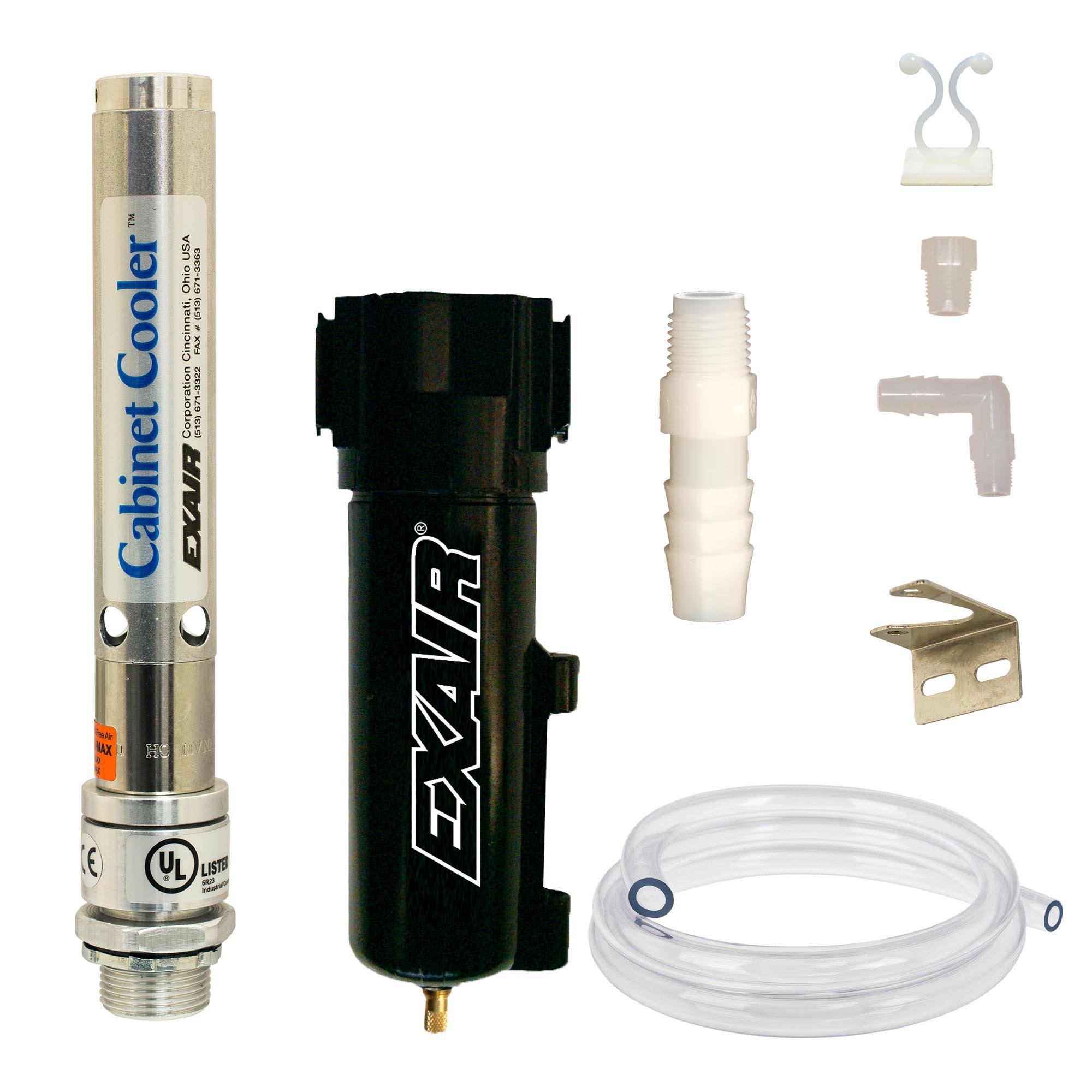 Systèmes de refroidisseurs d'armoires EXAIR NEMA 12 HT®, Cont Oper