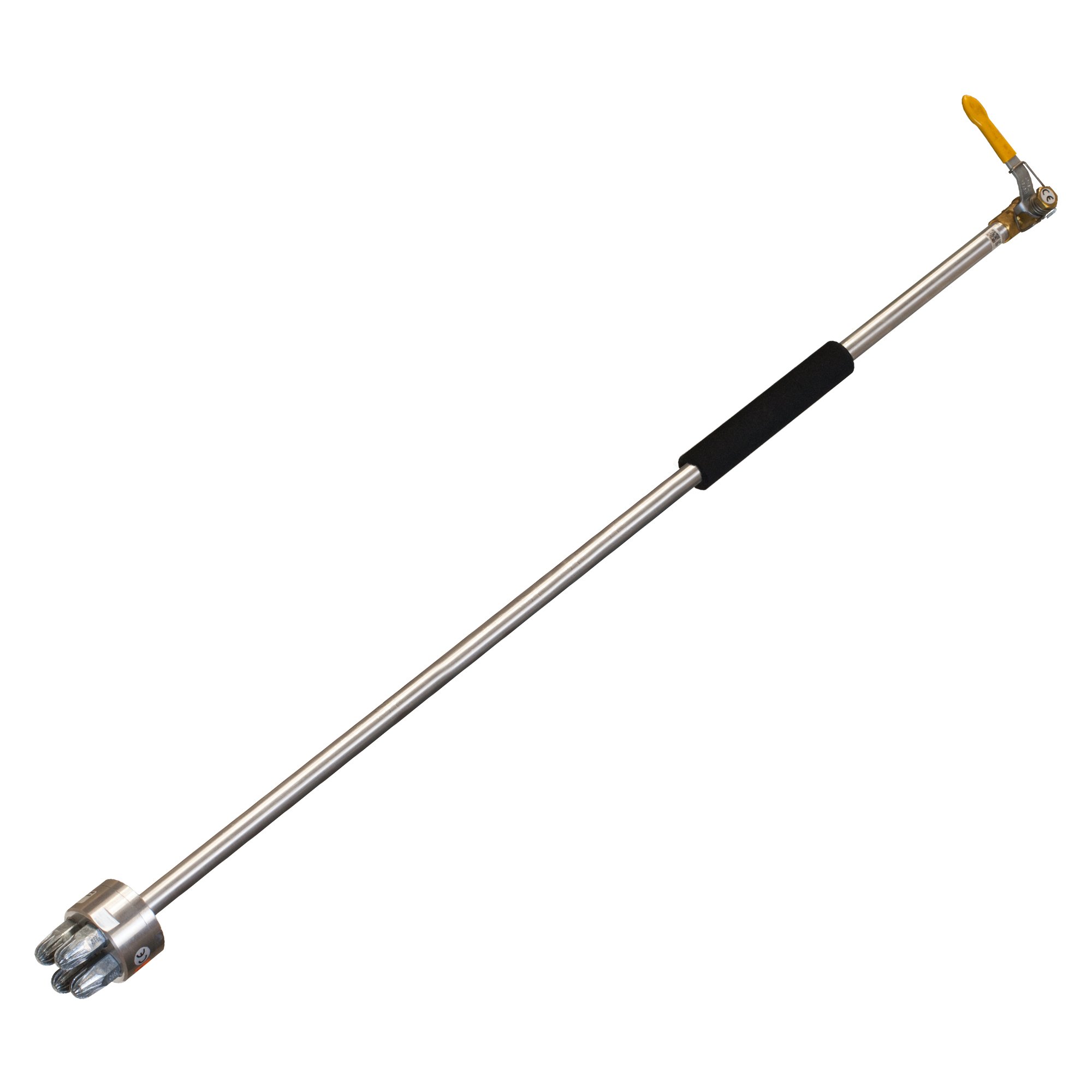 EXAIR Super Blast Safety Air Gun with Nozzle and Aluminum Extension Pipe