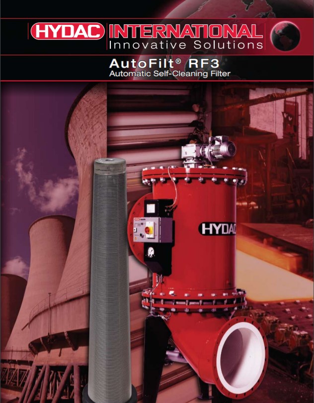 HYDAC AutoFilt RF3 Automatic Self-Cleaning Strainer